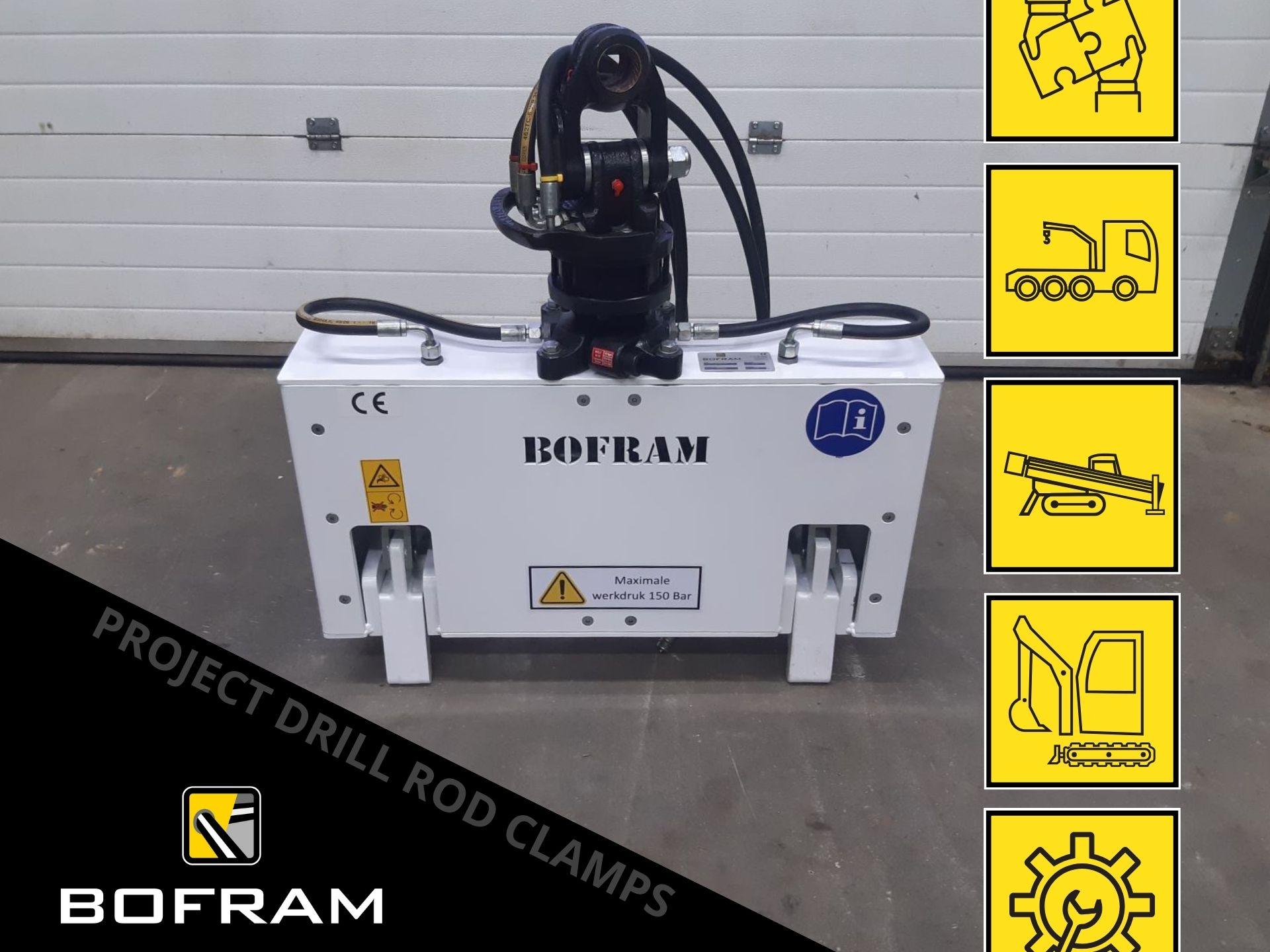 Project Drill rod clamp - Bofram EN